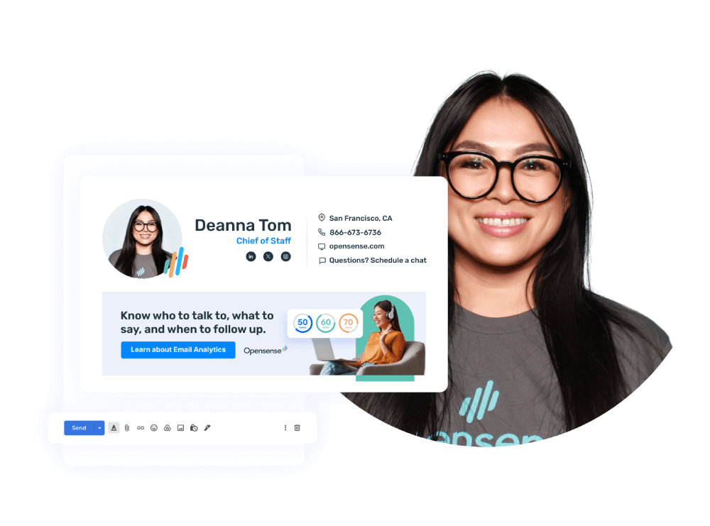 Opensense | The smarter way to send email.